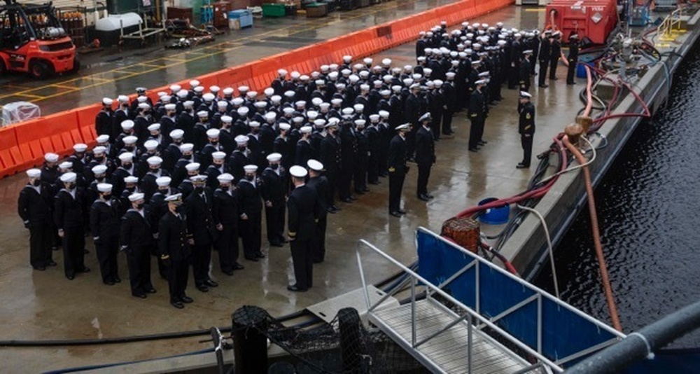 DVIDS - News - USS Gettysburg Conducts Change of Command Ceremony