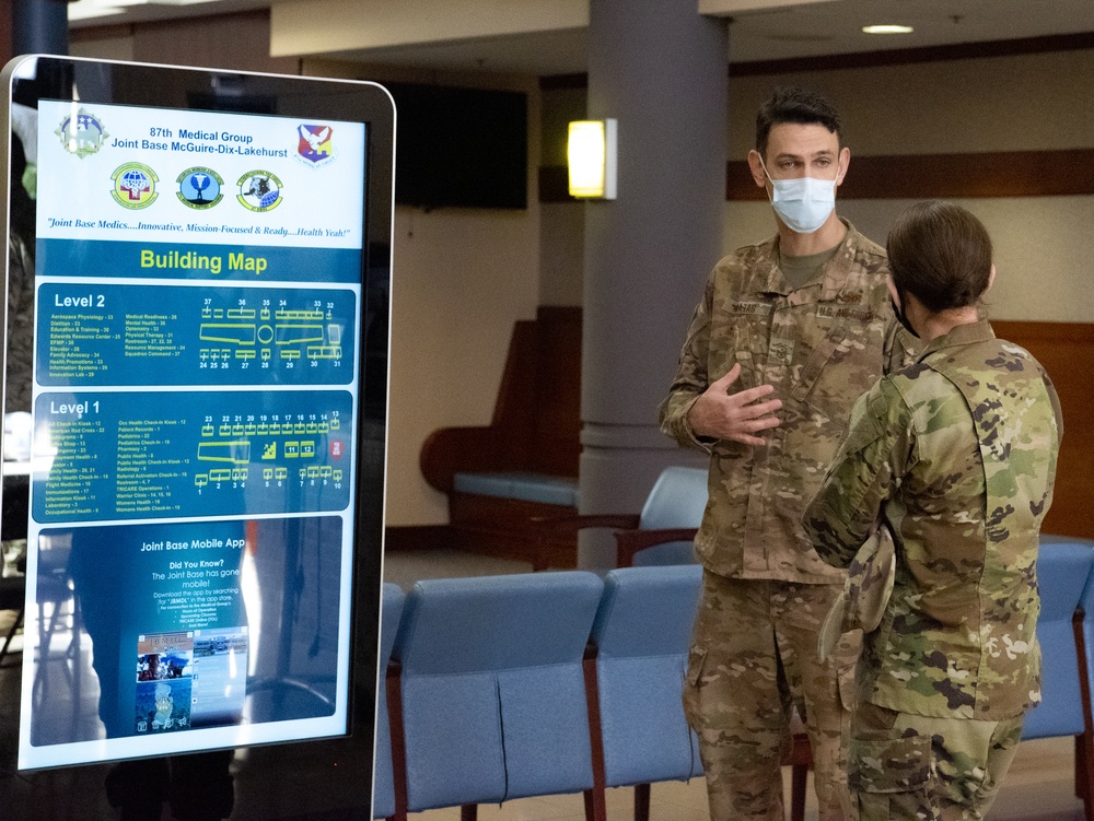 DVIDS - Images - Air Mobility Command First Sergeant visits JB MDL ...