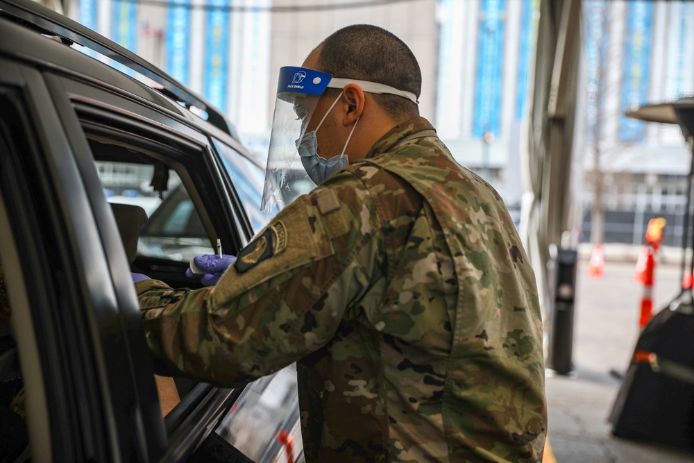 DVIDS - Images - 101st Soldiers continue to support FEMA at the United ...