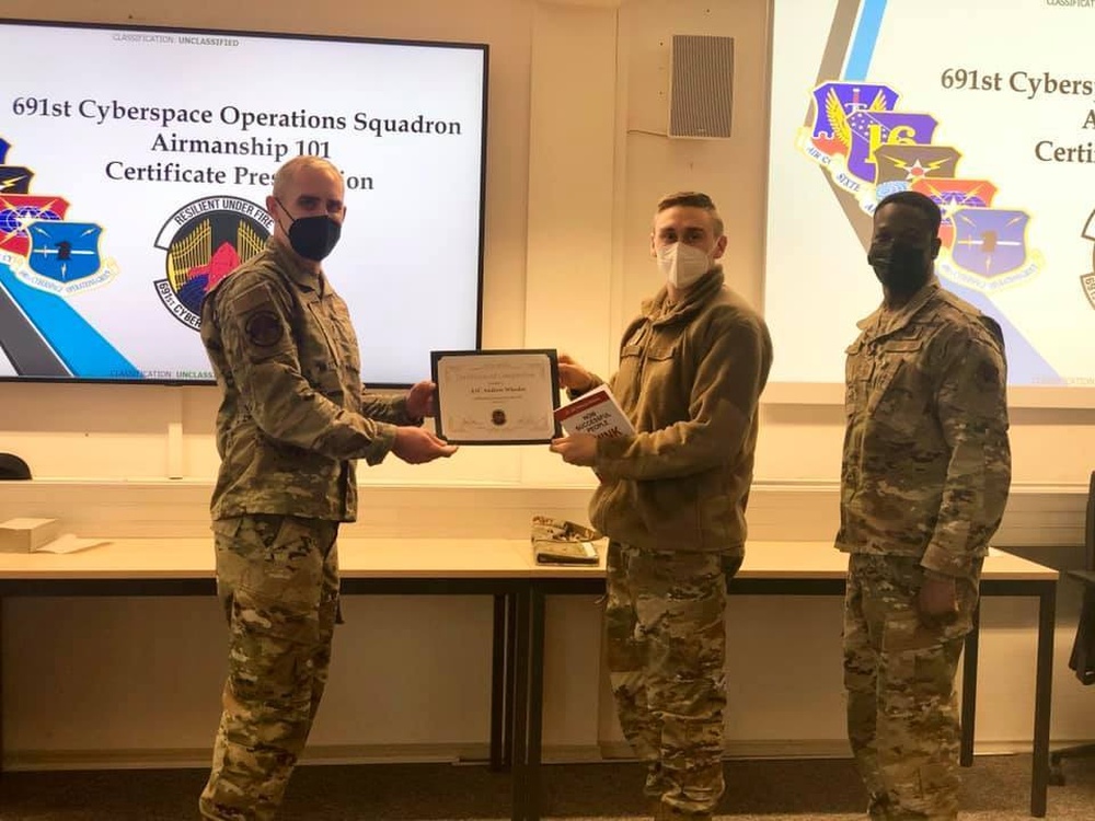 DVIDS - News - 691 COS conducts Airmanship 101 professional development ...