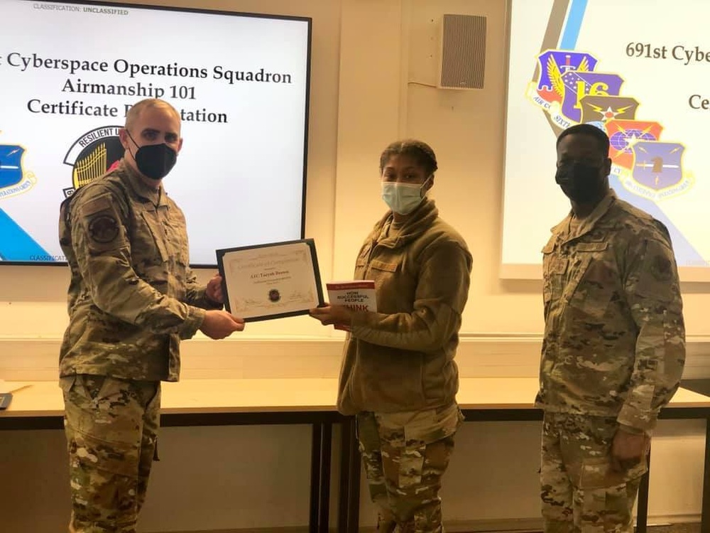 DVIDS - News - 691 COS conducts Airmanship 101 professional development ...