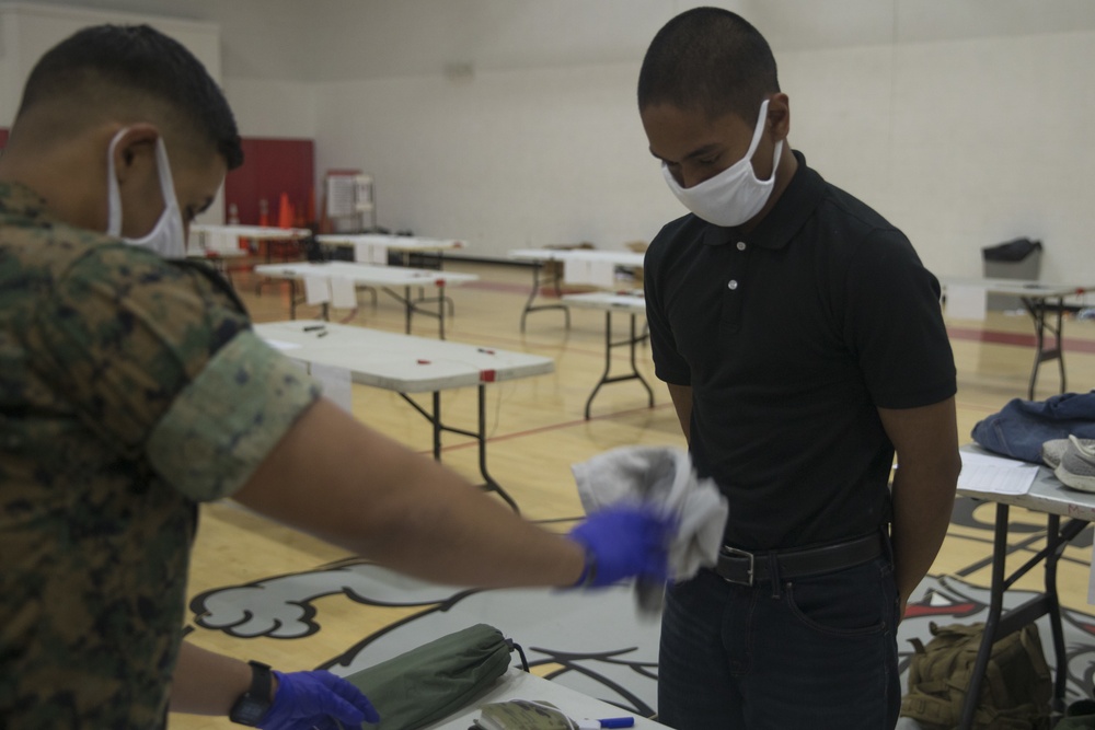 DVIDS - Images - Kilo Company Medical Screening [Image 3 of 9]