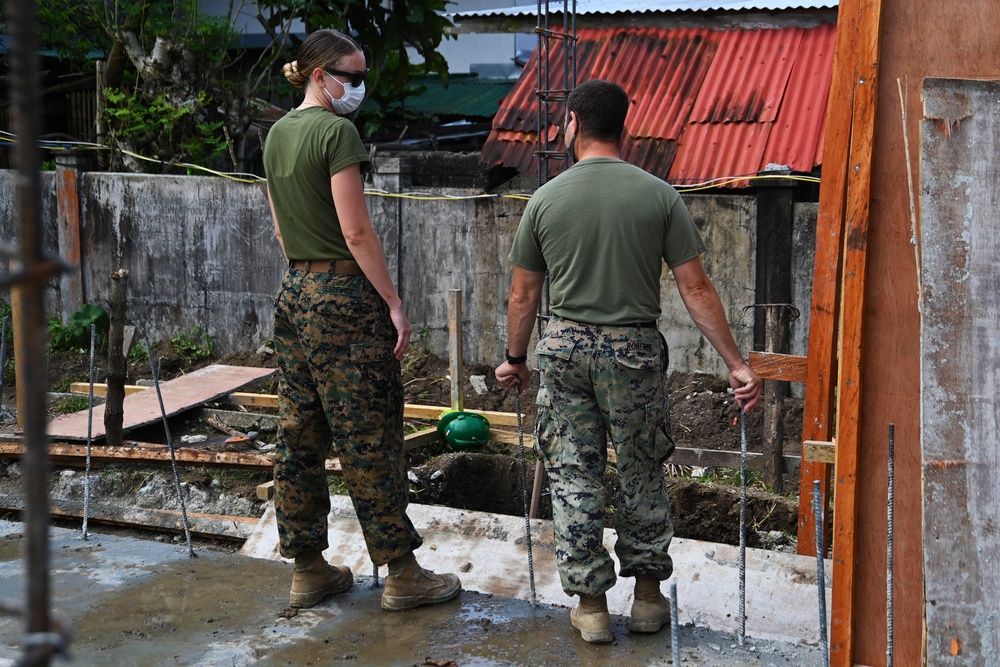 DVIDS - Images - Balikatan 21: Barangay Ilosong classroom build [Image ...