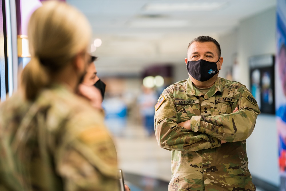 DVIDS - Images - U.S. Army Maj. Gen. Pablo Estrada Visits the Tulsa ...