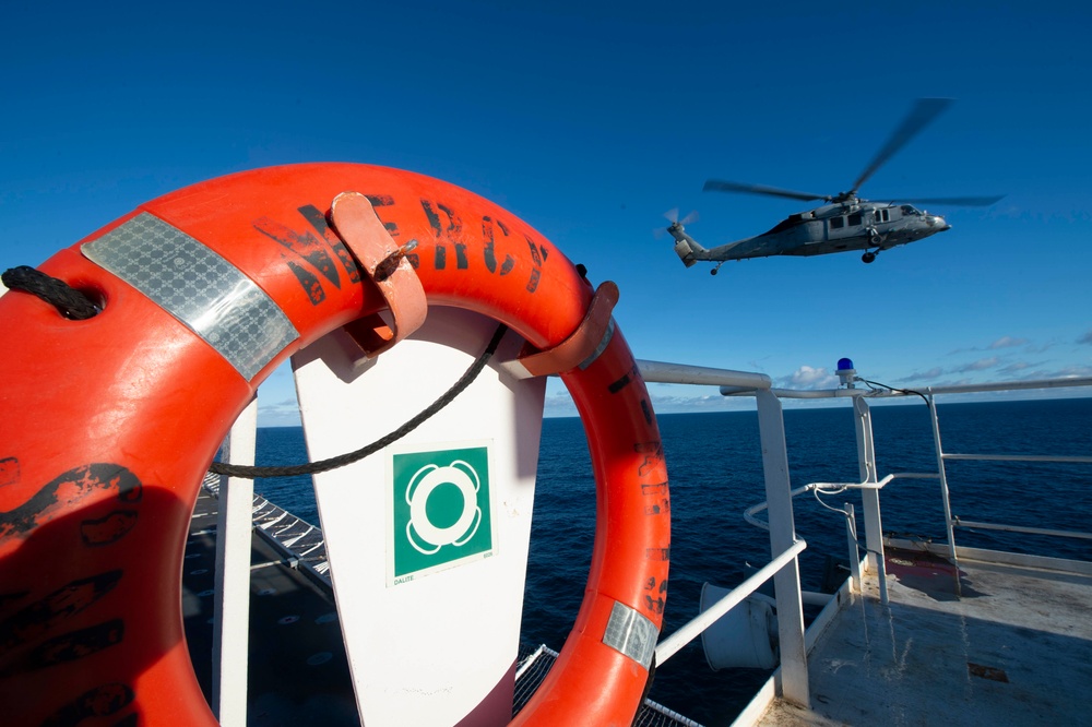 DVIDS - Images - MH-60S Seahawk Flight Operations Aboard USNS Mercy ...