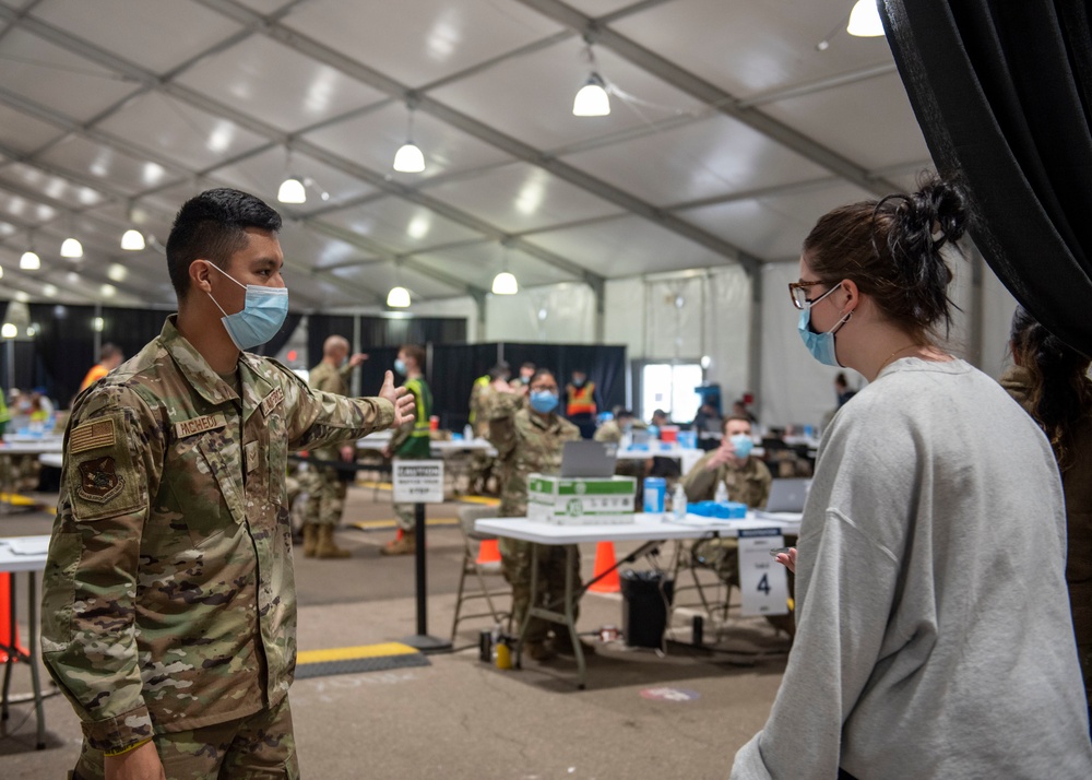 DVIDS - News - Small town Airman assists with big COVID mission