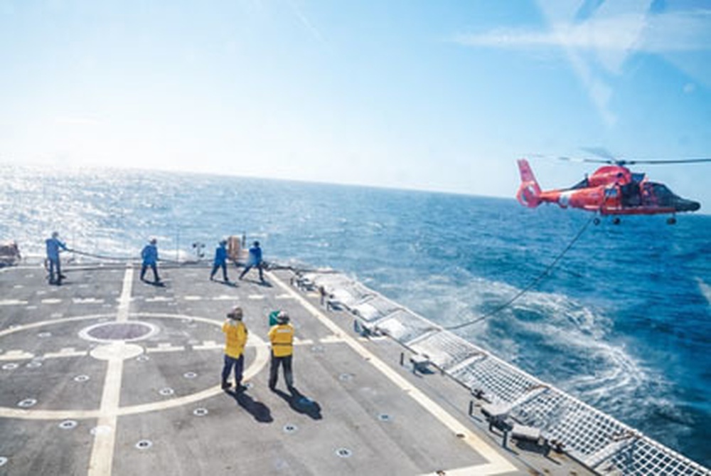 DVIDS - Images - Coast Guard Cutter Stratton conducts flight operations ...