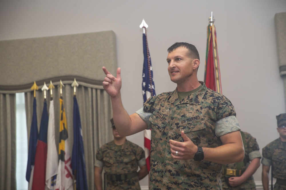 DVIDS - Images - MWHS-2 Relief and Appointment Ceremony [Image 4 of 4]