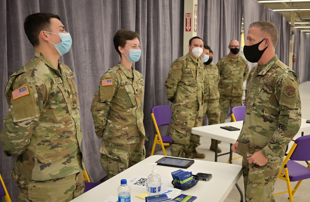 DVIDS - Images - Maj. Gen. Neely Visits Service Members Working ...