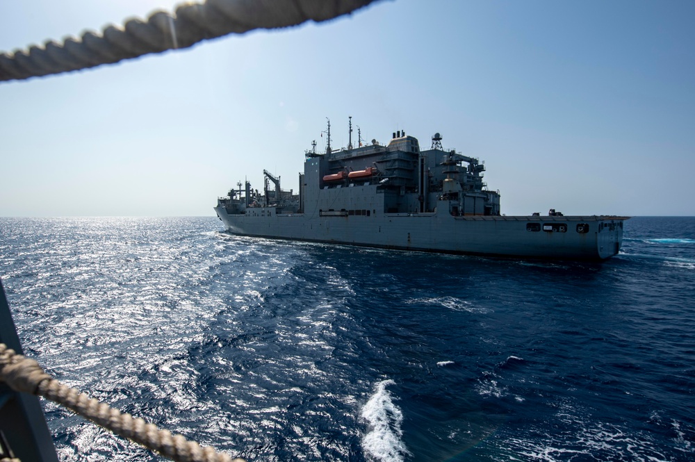 DVIDS - Images - USS Laboon Conducts Replenishment-at-Sea with USNS ...