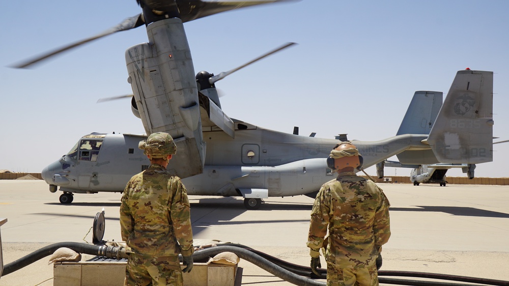 DVIDS - Images - Task Force Phoenix fuels up U.S. Marine Corps MV-22 ...