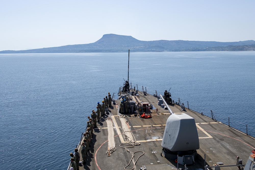 DVIDS - Images - USS Laboon Departs Souda Bay [Image 6 of 6]
