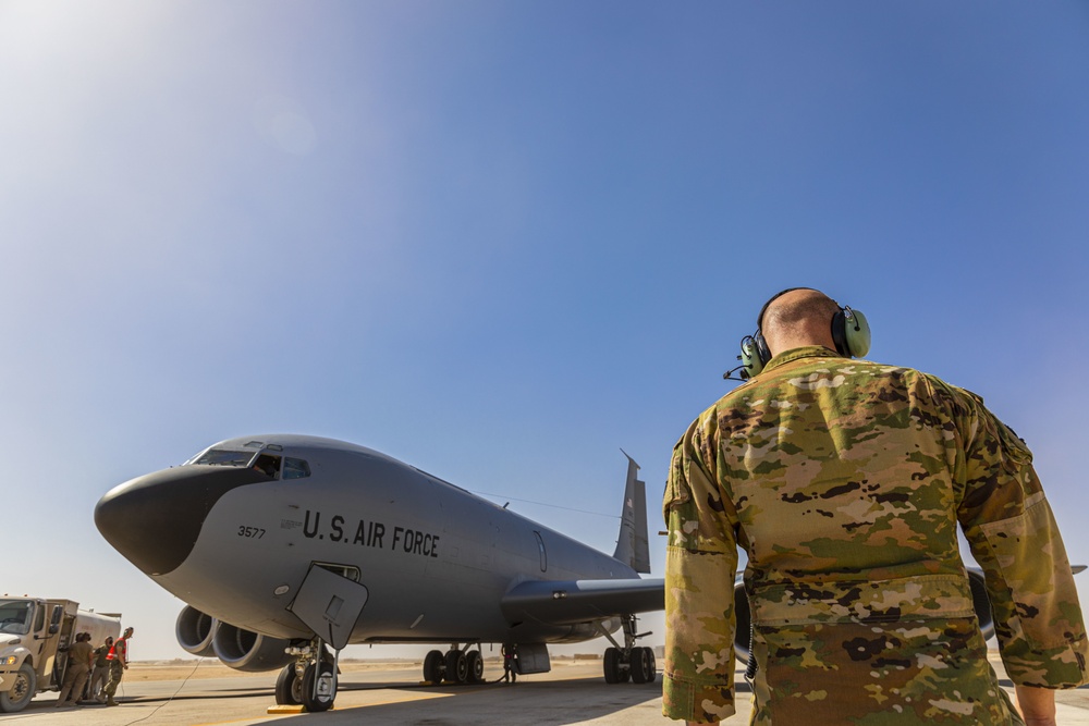 DVIDS - Images - 332d AEW assigned KC-135s, forward deployed in CENTCOM ...
