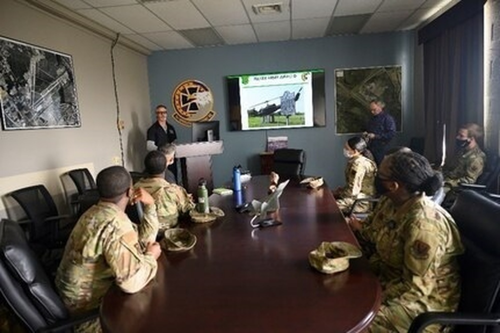 DVIDS - News - 633d Air Base Wing command post Airmen visit Felker Army ...