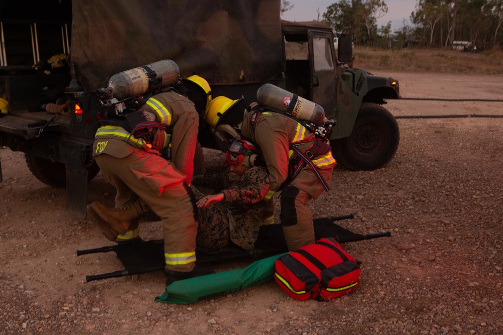 DVIDS - Images - MRF-D conducts casualty evacuation training [Image 5 of 5]