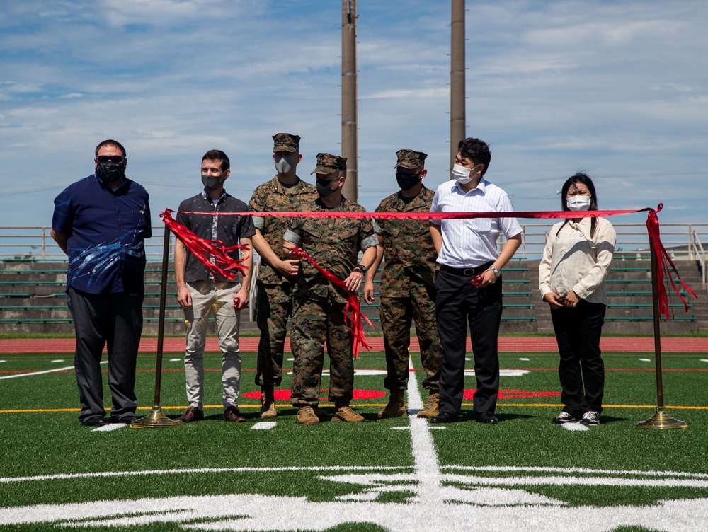 DVIDS - Images - First Marine Corps AstroTurf field opens on Okinawa ...