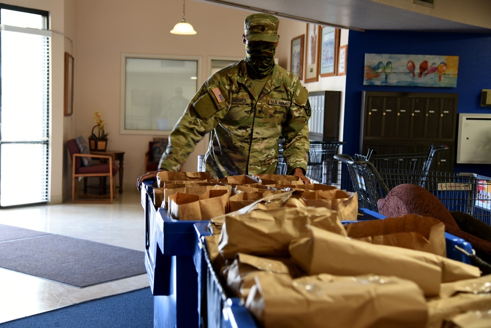 DVIDS - Images - AZNG delivers food to residents of senior center ...