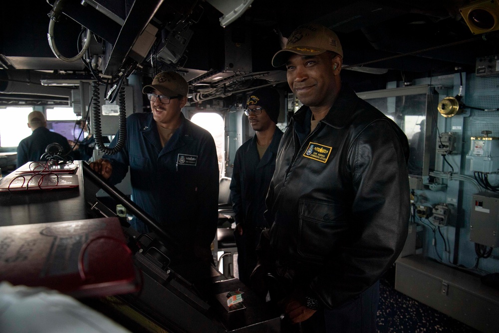 DVIDS - Images - Howard Takes the Helm [Image 2 of 11]