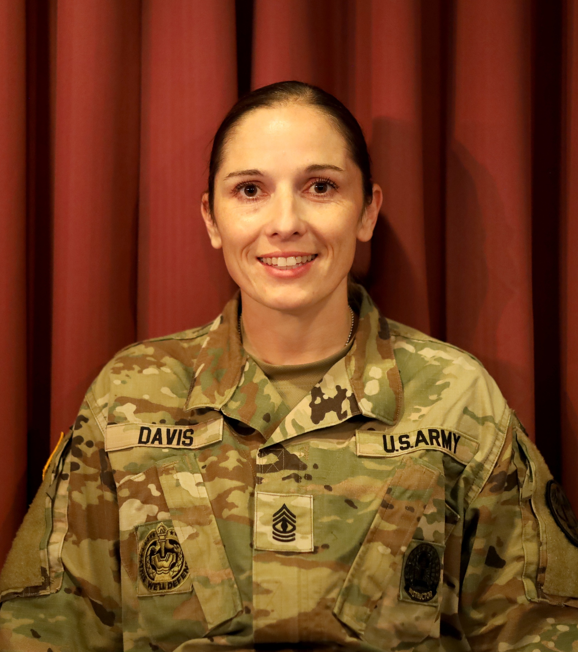 Female Army Colonel Davis