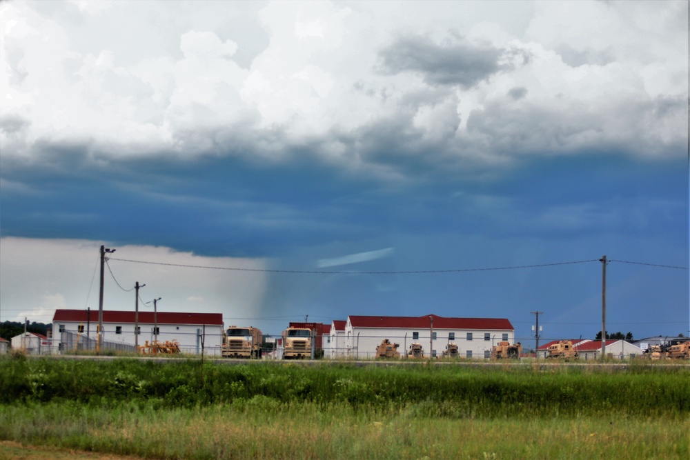 DVIDS - News - Photo Essay: Thunderstorm over Fort McCoy