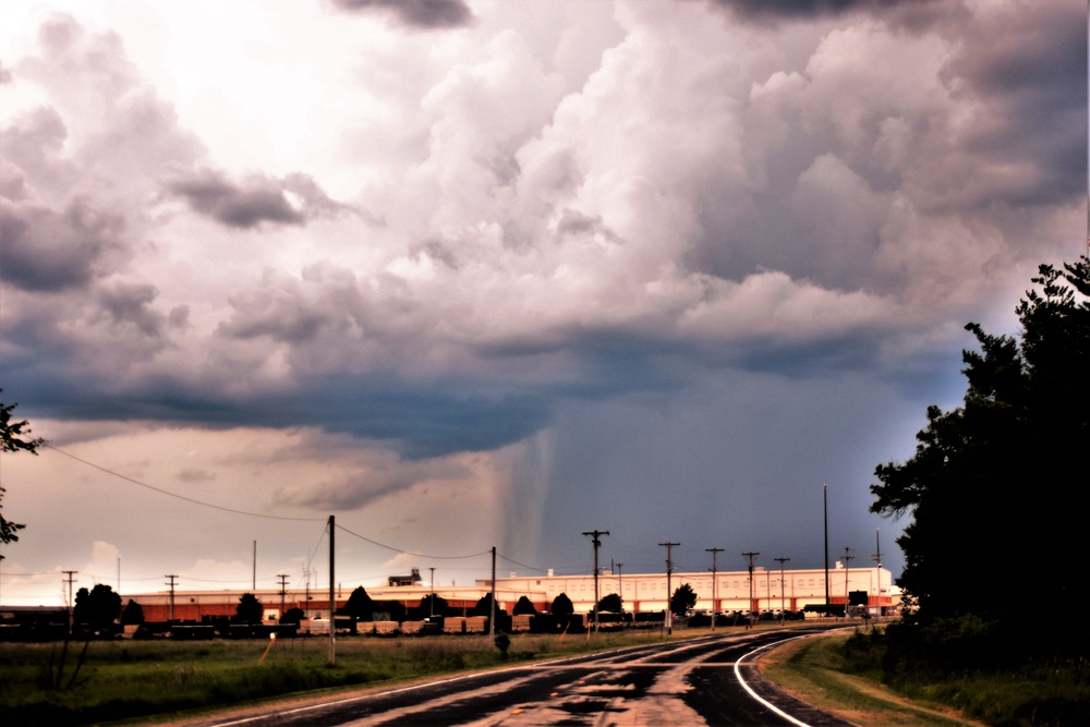 DVIDS - News - Photo Essay: Thunderstorm over Fort McCoy