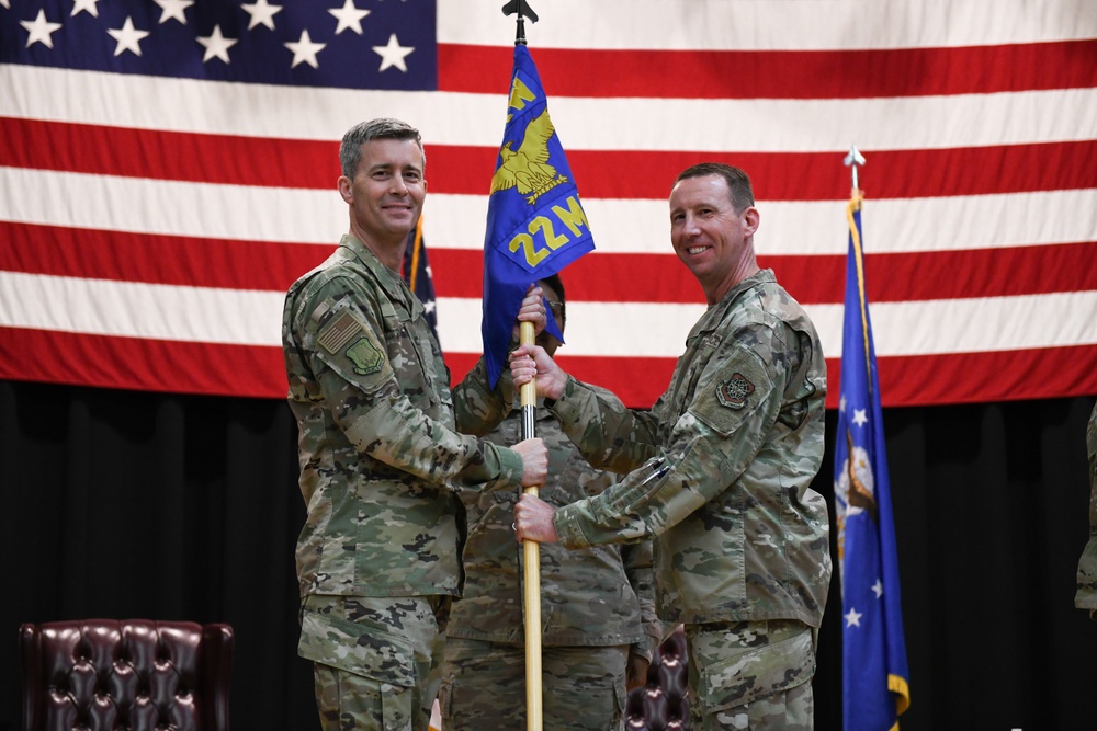 DVIDS - Images - 22nd MSG change of command [Image 1 of 3]