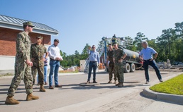 MCAS Cherry Point Water Treatment Plant ribbon cutting