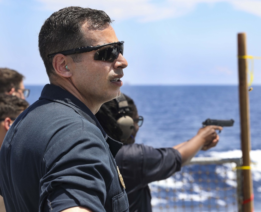 DVIDS - Images - USS Benfold Conducts Small Arms Qualification [Image 3 ...