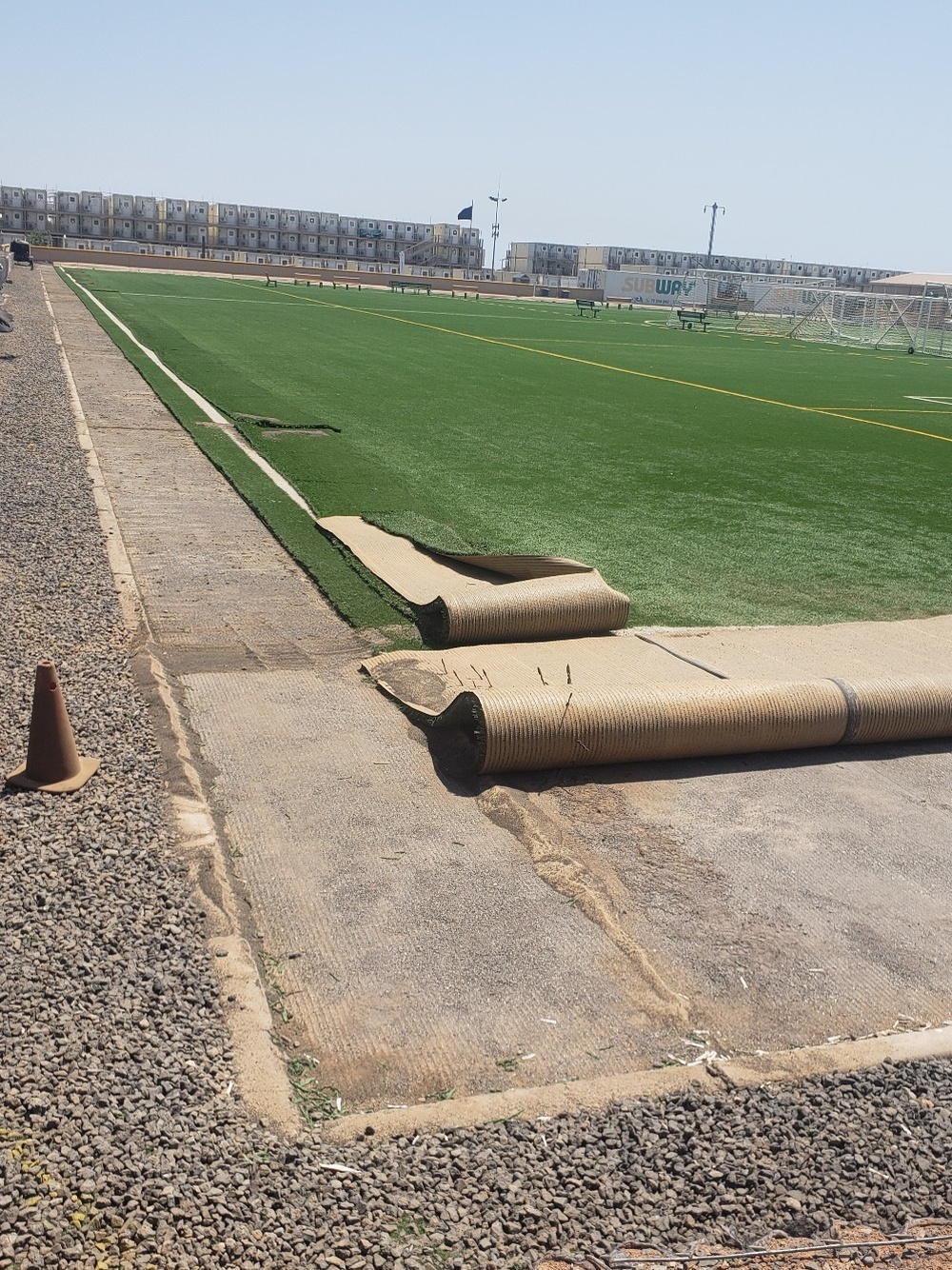 DVIDS - News - This is Our Turf: Field repaired ahead of schedule