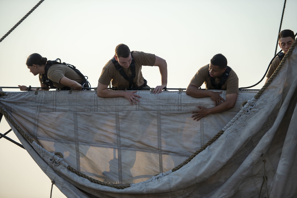 DVIDS - Images - USS Constitution Conducts Sail Training [Image 2 of 6]