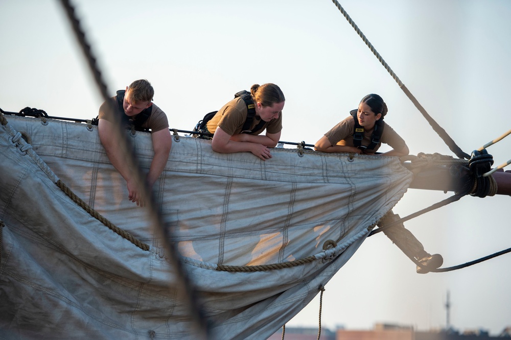 DVIDS - Images - USS Constitution Conducts Sail Training [Image 3 of 6]