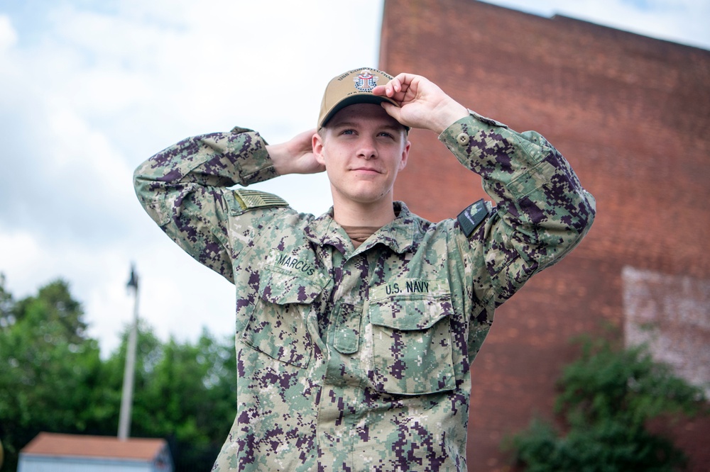 DVIDS - Images - AN Marcus assigned to USS Constitution earned his ...