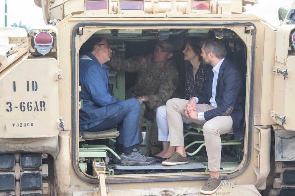 DVIDS - Images - Lithuanian, American Diplomats Tour Camp Hurkus [Image ...