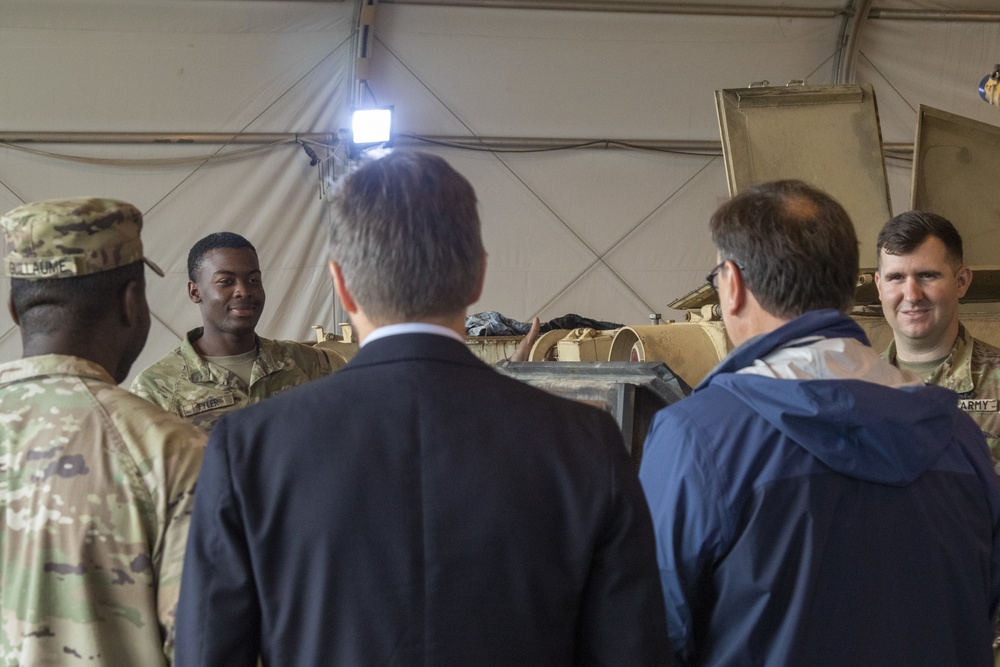 DVIDS - Images - Lithuanian, American Diplomats Tour Camp Hurkus [Image ...