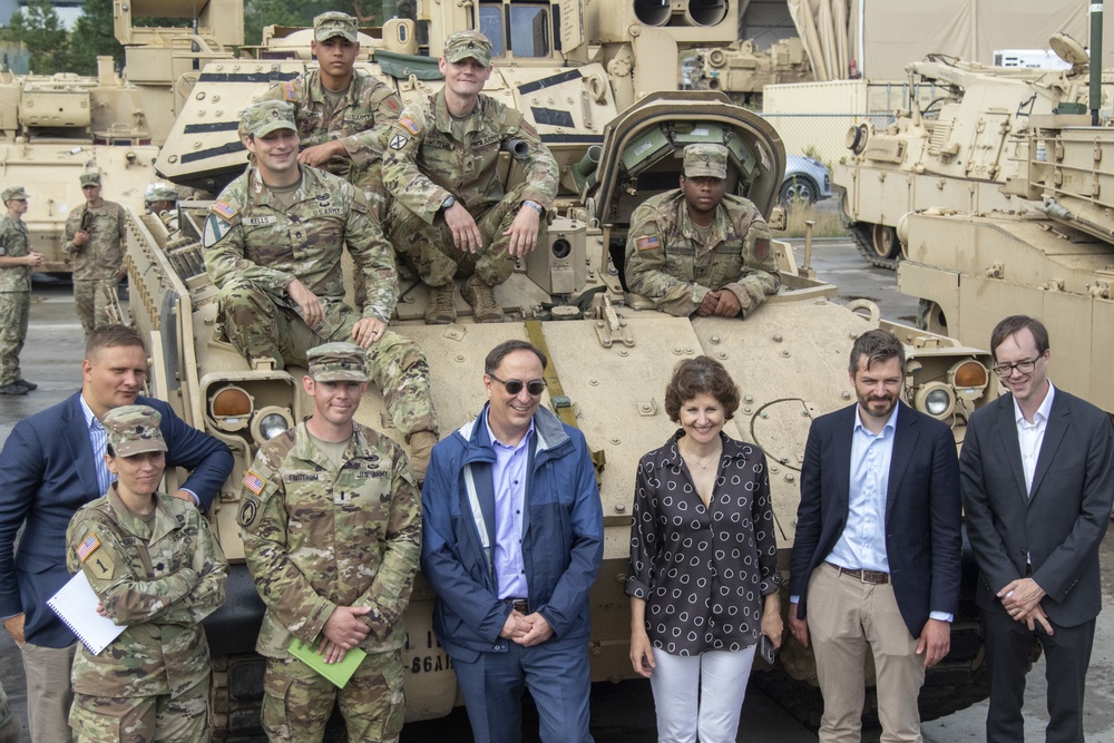 DVIDS - Images - Lithuanian, American Diplomats Tour Camp Hurkus [Image ...