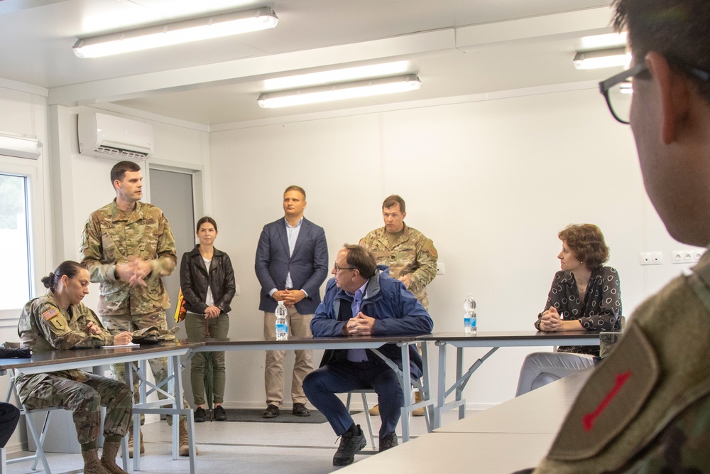 DVIDS - Images - Lithuanian, American Diplomats Tour Camp Hurkus [Image ...