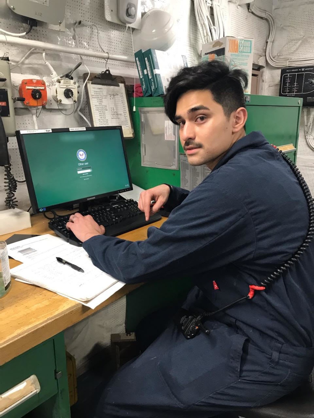 DVIDS - News - We are MSC: Engine Utilityman Dorian Reed