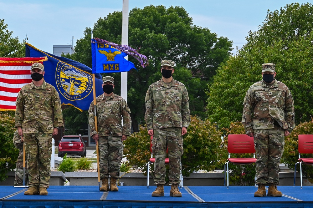 DVIDS - Images - 155th Maintenance Group holds change of command [Image 1 of 3]