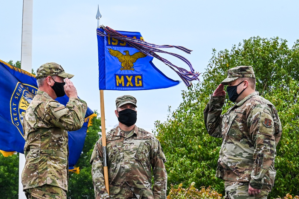 DVIDS - Images - 155th Maintenance Group holds change of command [Image ...