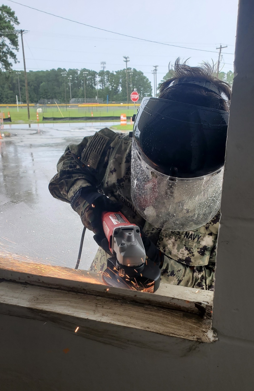 DVIDS - Images - A Seabee assigned to Naval Mobile Construction ...