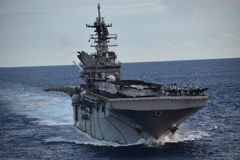 DVIDS - Images - USNS Matthew Perry Conducts RAS during Large Scale ...