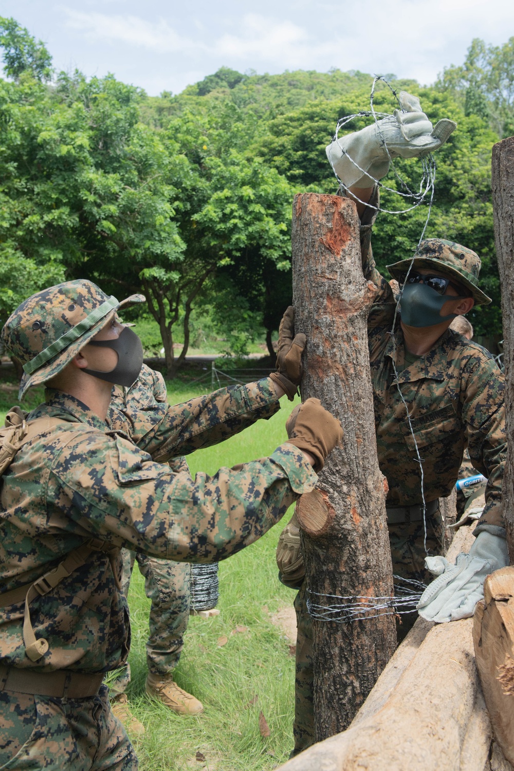 DVIDS - Images - Cobra Gold 21: U.S., Royal Thai Marines Construct ...