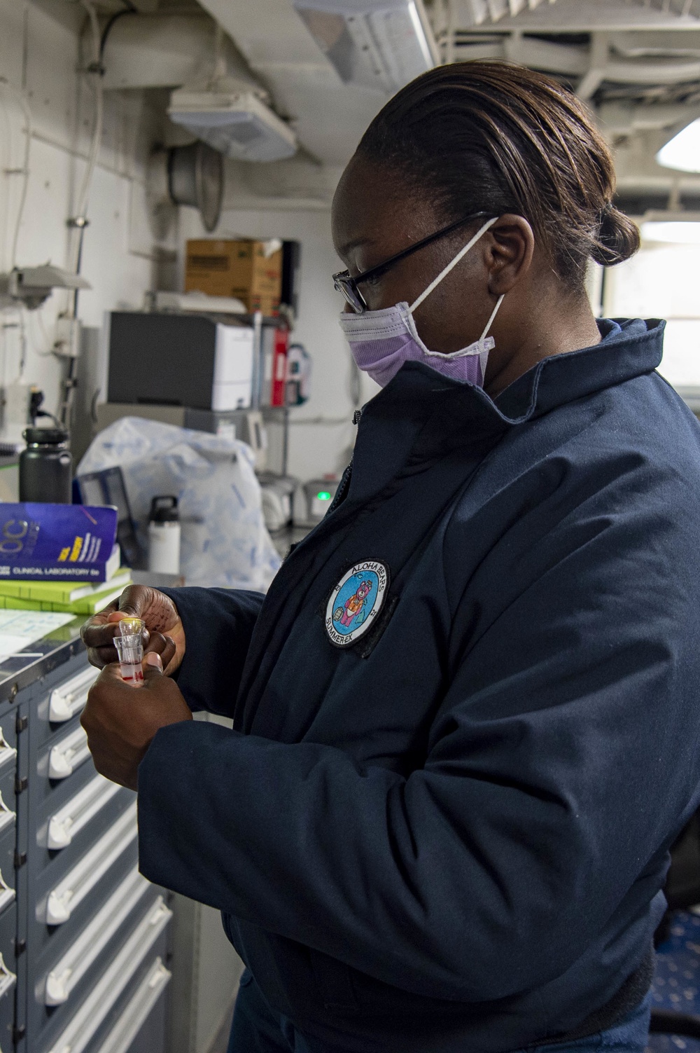 DVIDS - Images - USS Carl Vinson (CVN 70) Sailor Tests Water Samples ... DVIDS - Images - USS Carl Vinson (CVN 70) Sailor Tests Water Samples ...