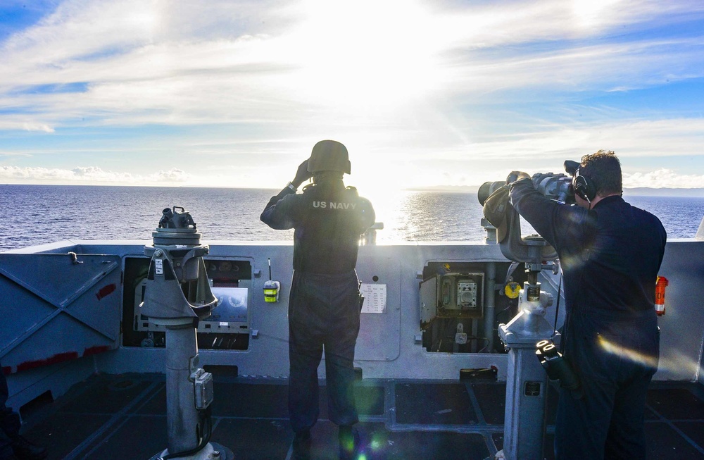 DVIDS - Images - USS John P. Murtha (LPD 26) At Sea