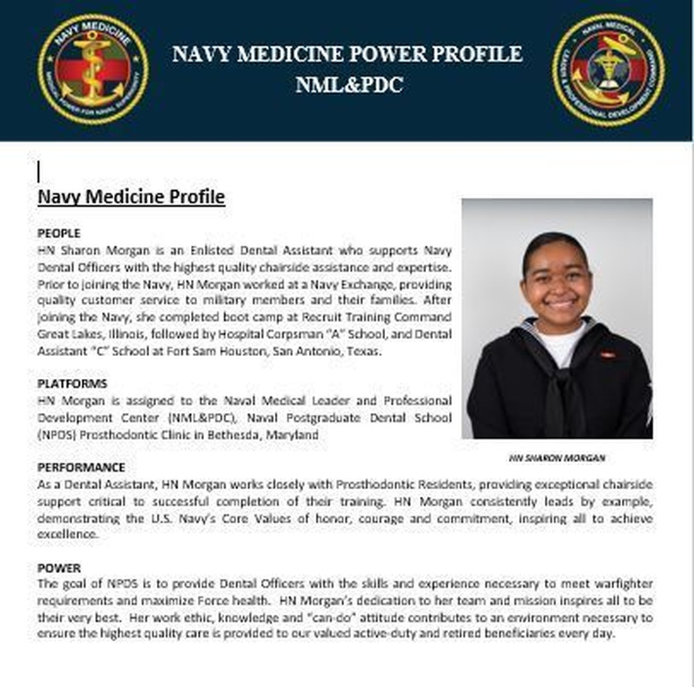 DVIDS - Images - Navy Medicine Power Profile