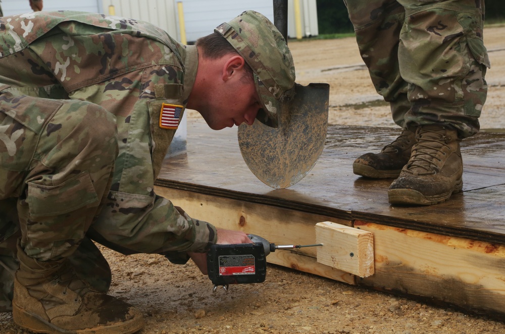 DVIDS - Images - Army Engineers build bridge to aid Afghans at Fort ...