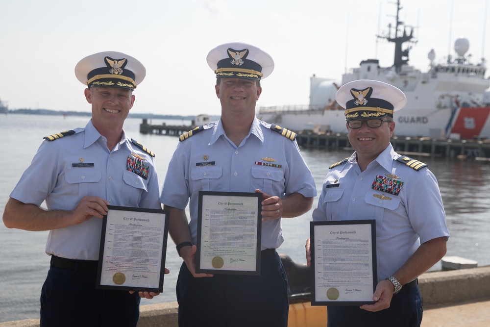 DVIDS - Images - Coast Guard holds change-of-homeport ceremony for ...