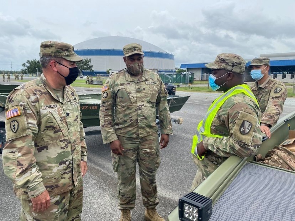 DVIDS - News - La. Guard prepares for TS Nicholas while continuing Ida ...