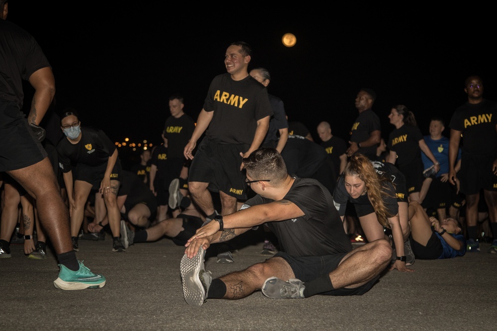 DVIDS - Images - III Corps Battalion Run [Image 1 of 5]
