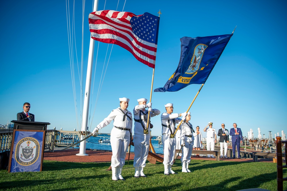 DVIDS - Images - Sailors assigned to USS Constitution preform a Color ...